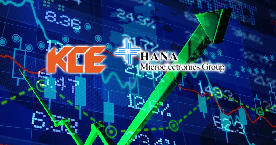 KCE and HANA Share Prices Rally on a Weaker Baht - KAOHOON INTERNATIONAL