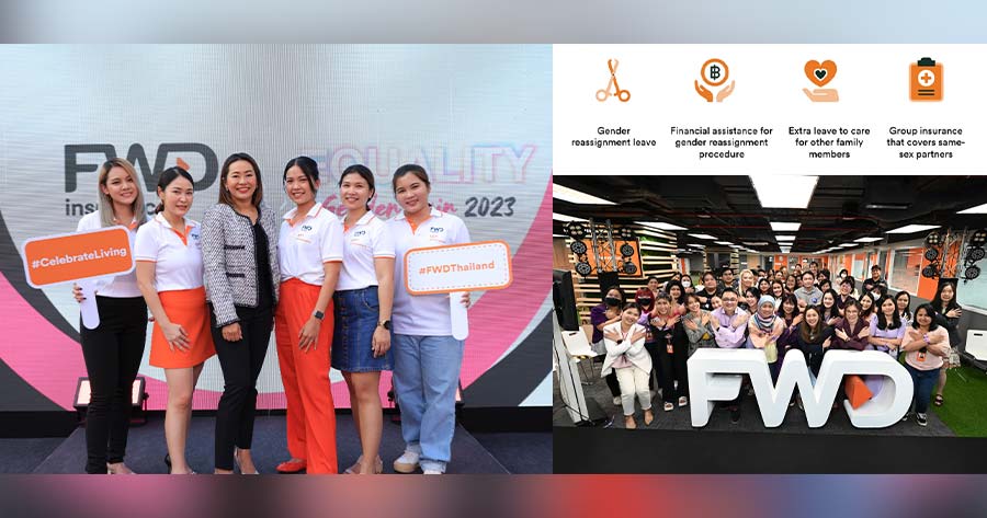 FWD Insurance awarded "Model Organization Network for Gender Equality ...