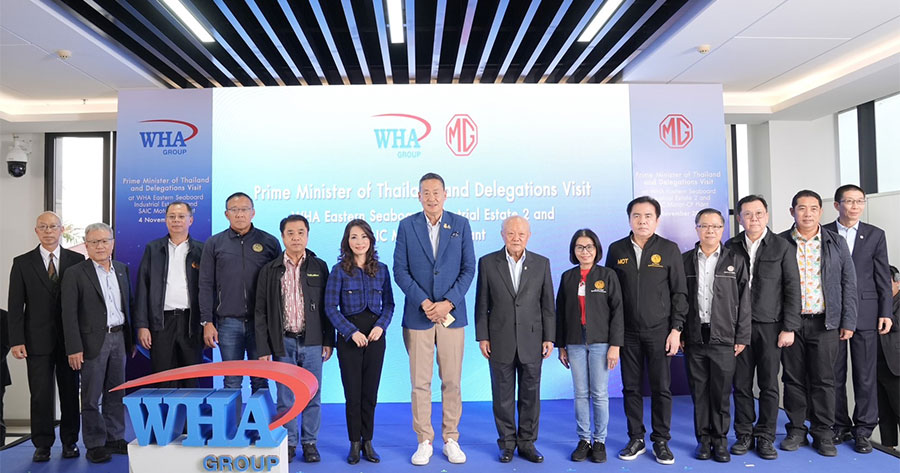 PM Visits WHA Industrial Estate in EEC, Thailand's Integrated ...