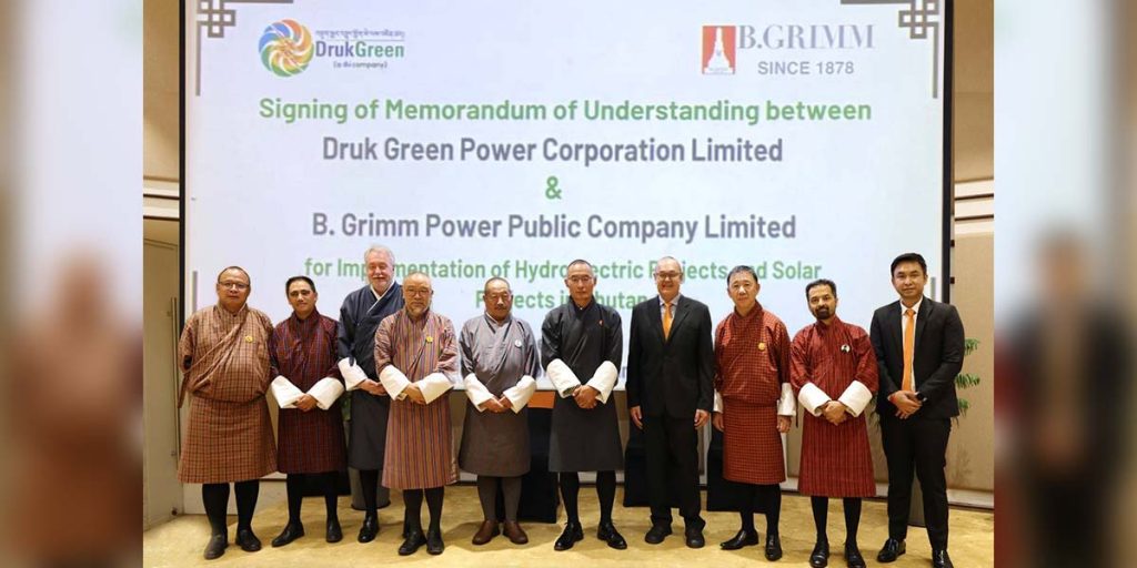 B.Grimm and Druk Green Power Sign MOU to Develop Bhutan’s Solar Farm ...
